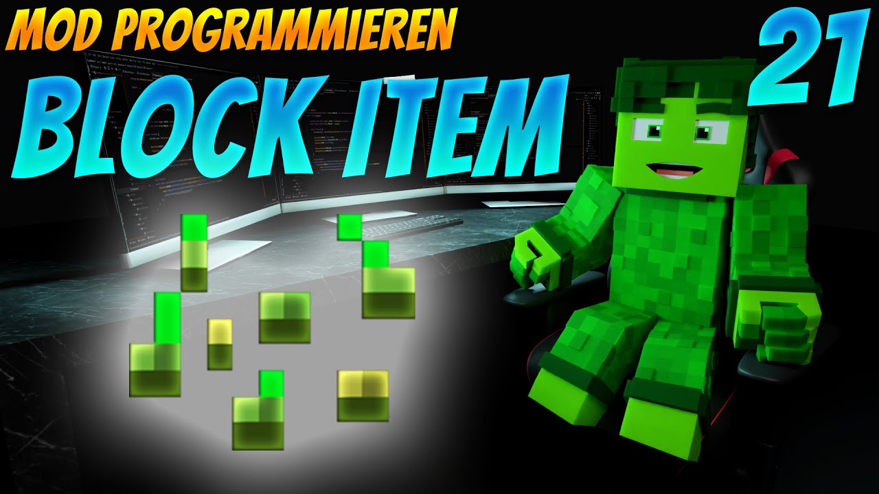 Block Item Erstellen💻 Mod Programmieren(1.16.5)🌏 Minecraft mod. 📪21. - YouTube