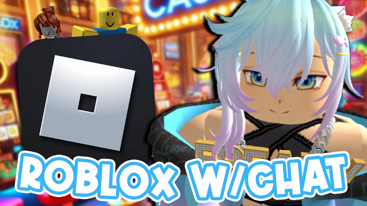 Linechu Plays Roblox with Chat - YouTube