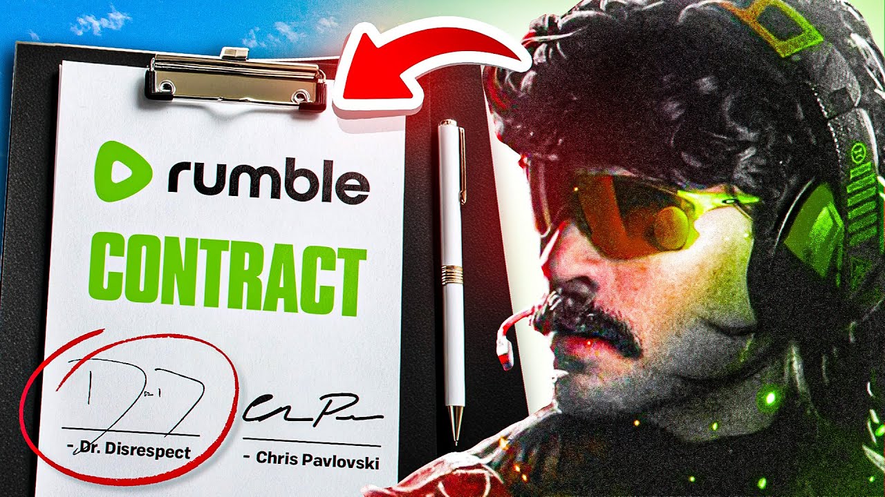 Dr Disrespect JOINS Rumble! Here’s Why It Matters - YouTube