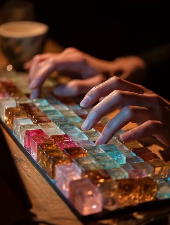 Jelly Keyboard Typing ASMR - YouTube