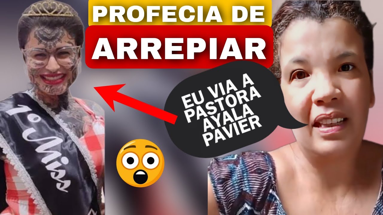 Profetiza Regiane Maciel - PASTORA AYALA PAVIER RECEBE RECADO - PROFECIA 2024 - YouTube