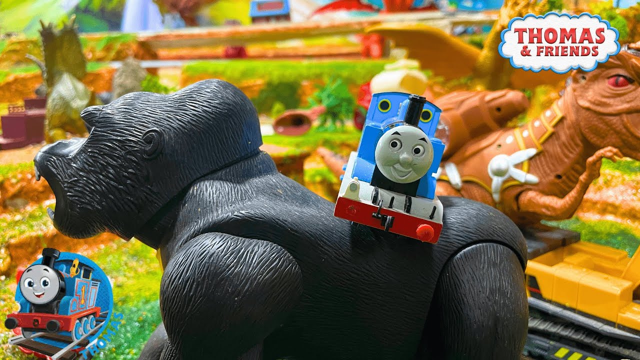 Thomas And Friends|Rebecca dan Thomas membawa telur Dinosaurus 🚂😱 - YouTube