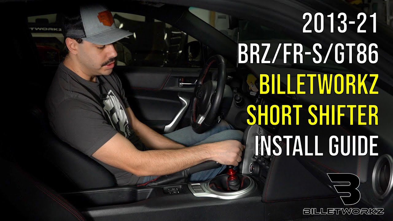 Billetworkz - 2013-21 BRZ/FR-S/GT86 Short Shifter Install Guide - YouTube