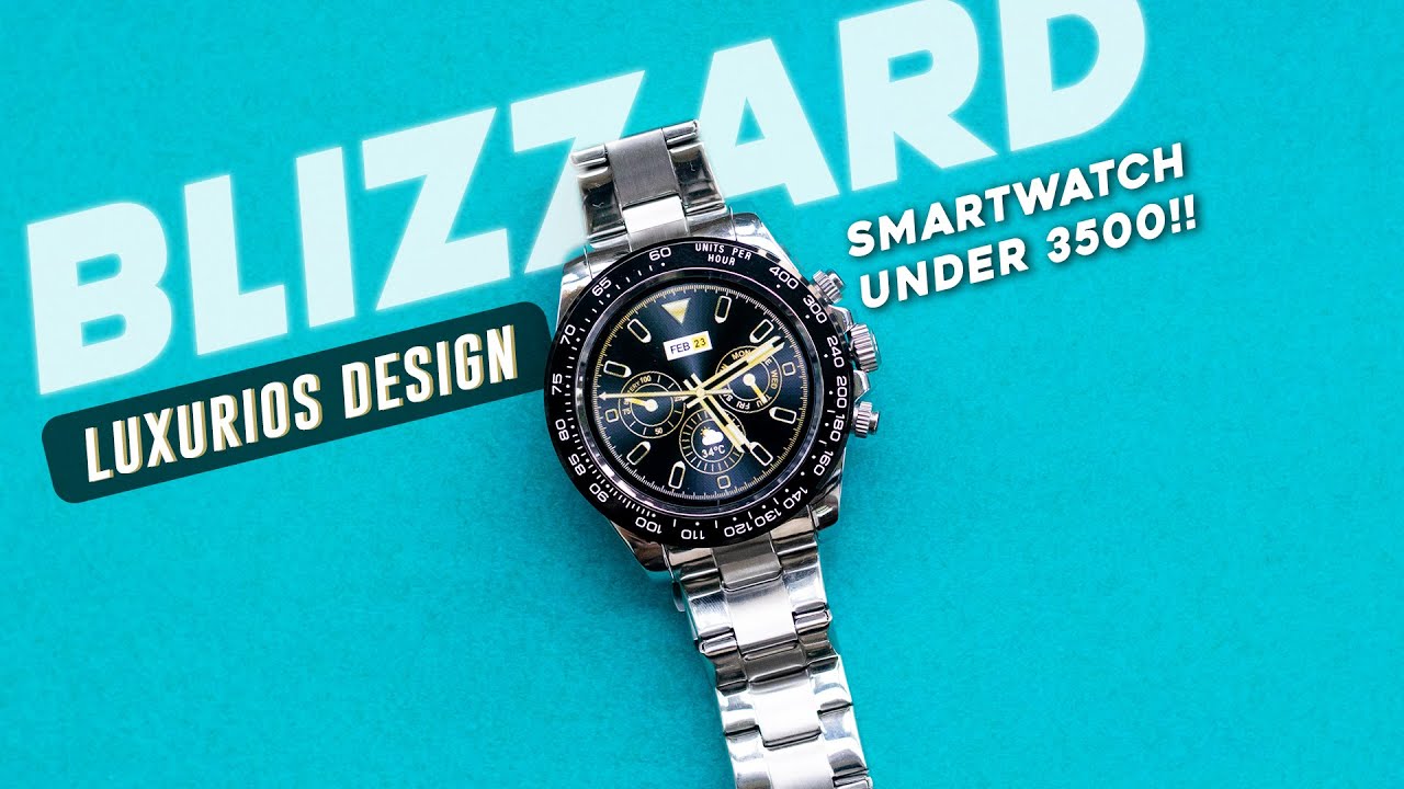 Fireboltt Blizzard Review 😍 Best SMARTWATCH Under 3500? - YouTube