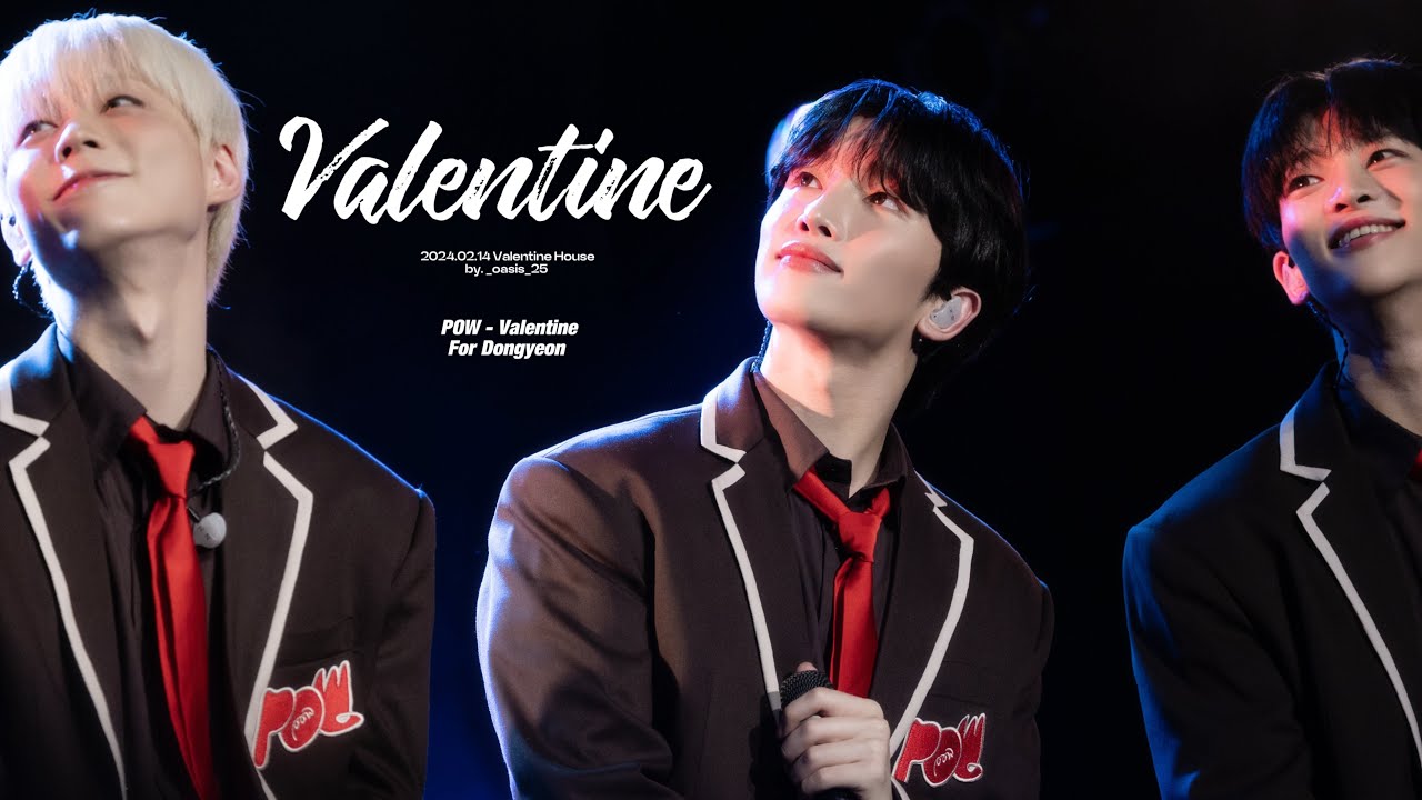 [직캠] 240214 POW 'Valentine' (Rock ver.) | 동연 Dongyeon fancam - YouTube