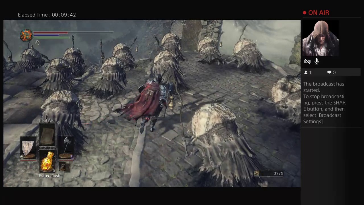 Dark souls 3 / gameplay part 2 / lets see how fat this boss can be ...