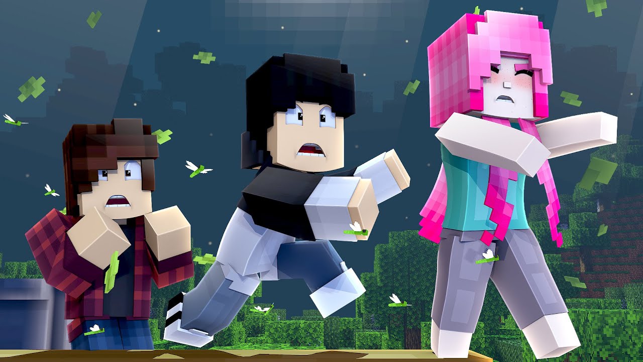 "SLEEPWALKING ?!" | Minecraft Roomies- Minecraft Roleplay - YouTube