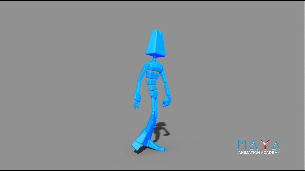 Character Walk Cycle Animation - YouTube