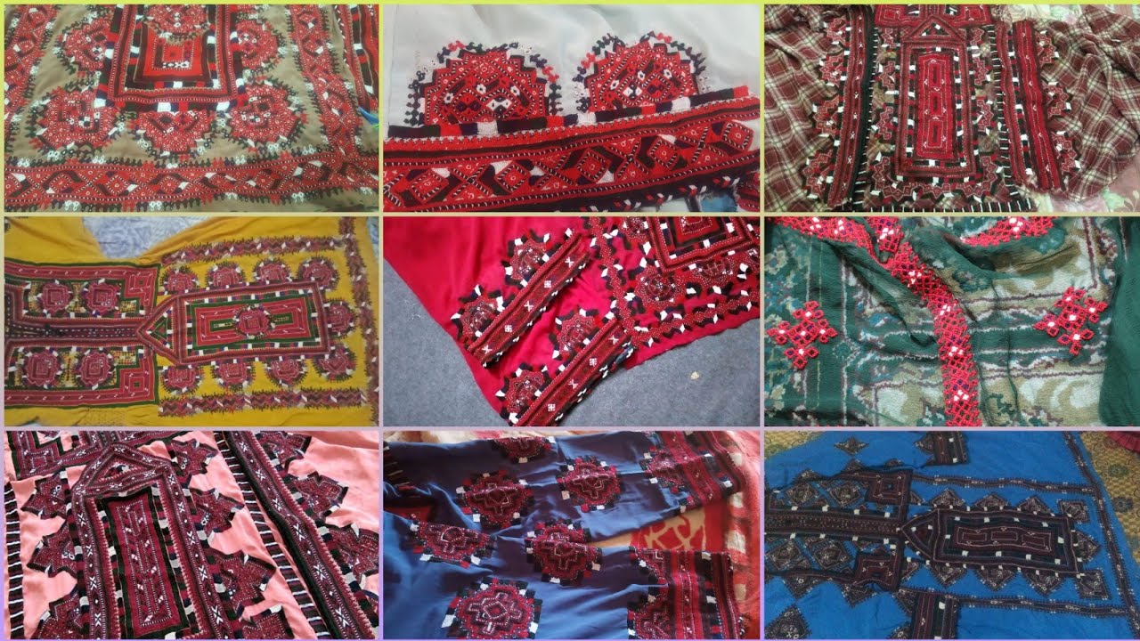 Balochi new dresses with names and price - YouTube