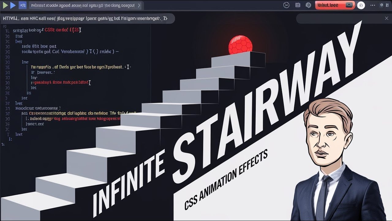 Infinite Stairway CSS Animation Effects in 24 HOURS ONLY! - YouTube