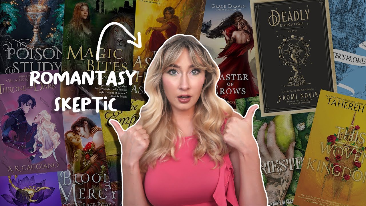 GOOD romantic subplot/romantasy books that aren't popular on booktok ...