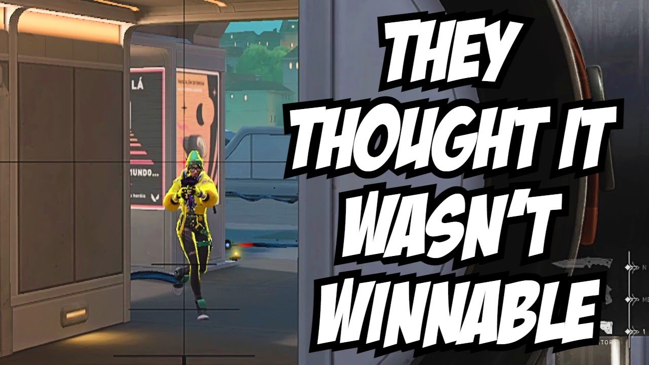 The Insane OP Shots That Won Me The 1v5 - YouTube