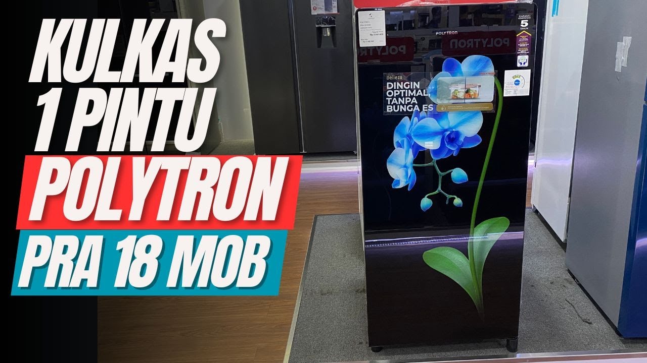 REVIEW KULKAS 1 PINTU POLYTRON || POLYTRON PRA 18MOB - YouTube