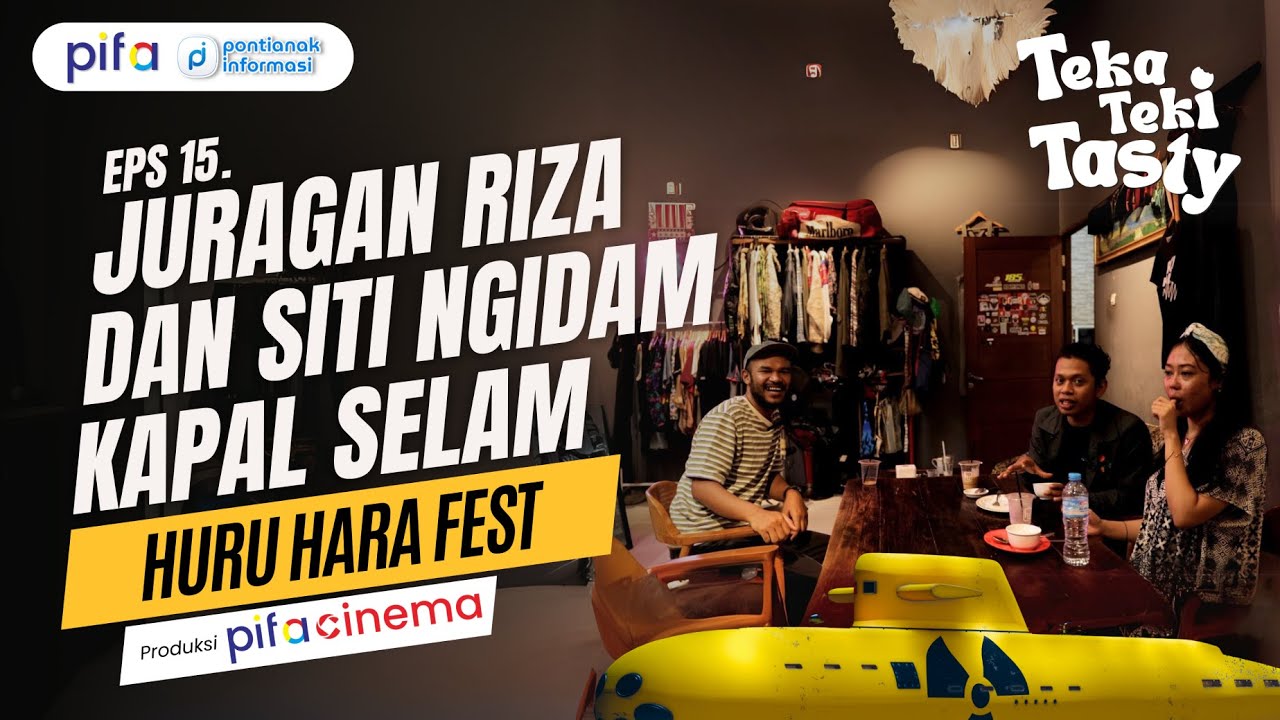 TEKA TEKI TASTY EPISODE 15 - HURU HARA FEST JURAGAN RIZA PANIK SITI ...