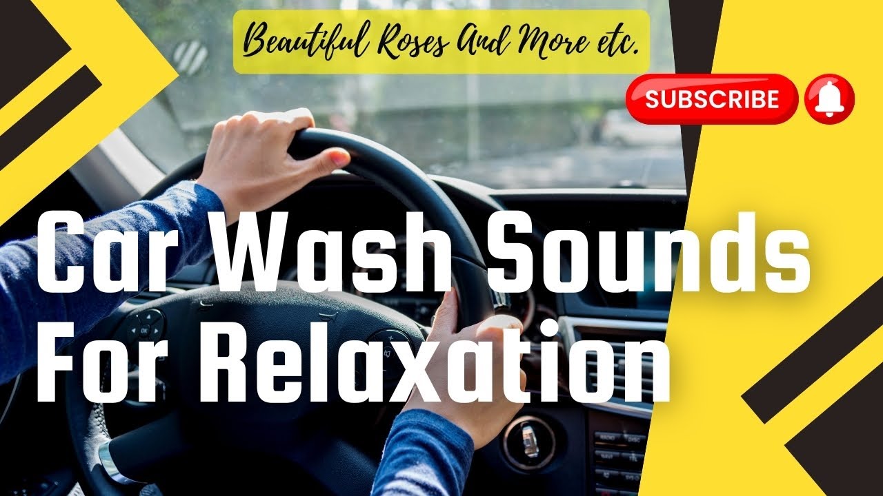 Car Wash Sounds For Relaxation - YouTube