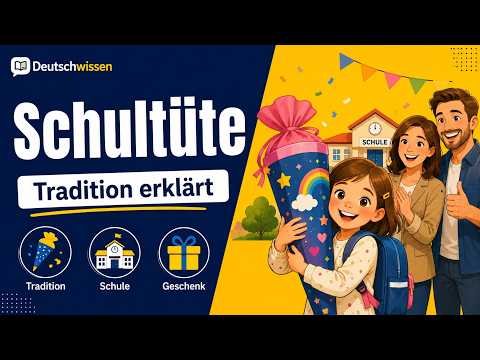 Was ist eine Schultüte? ⭐️⭐️⭐️ Schulstart in Deutschland erklärt