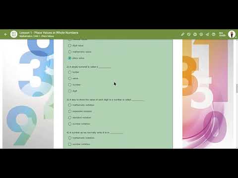 Completing a Lesson in BrightThinker - YouTube