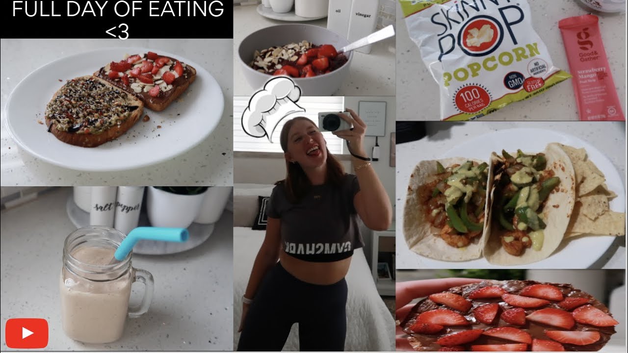 VLOG | what I eat in a day - YouTube