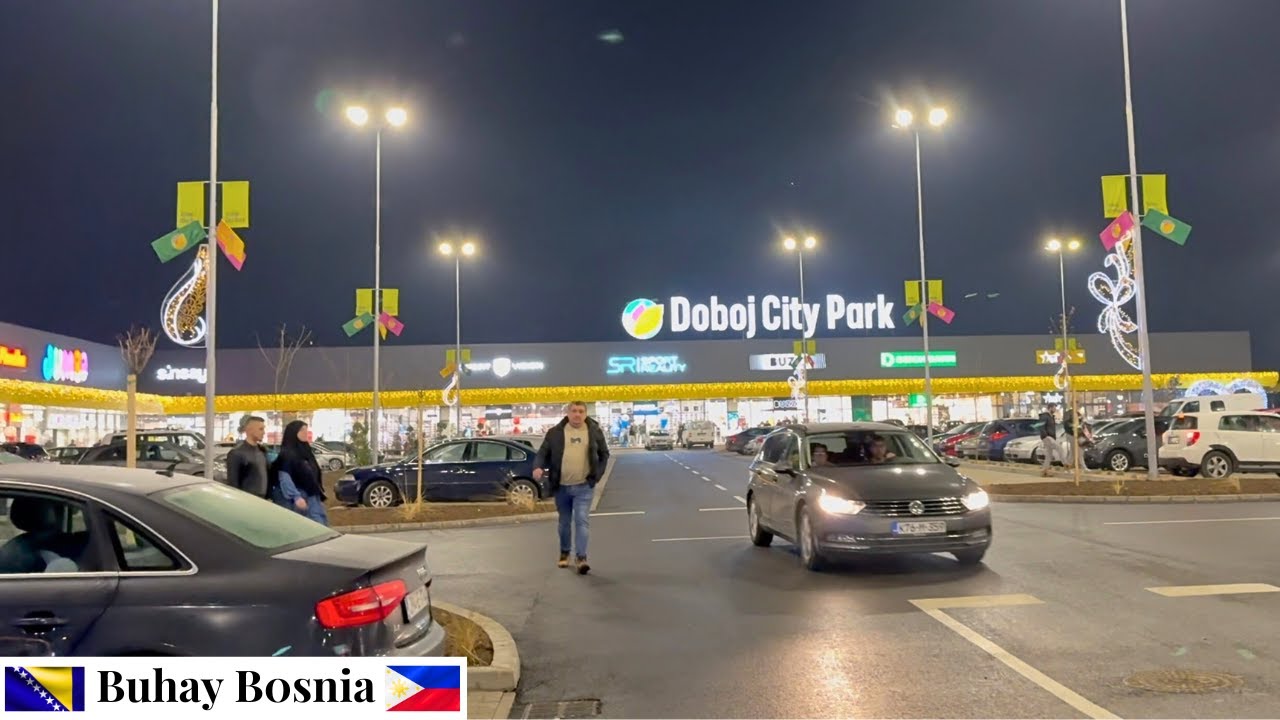 Otvoren je Doboj City Park |Tržni Centar | Newly opened shopping mall ...