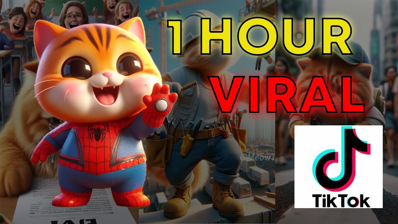 Meow Meow Miaw Miaw Sad 😿 TikTok VIRAL Song 1 HOUR - YouTube