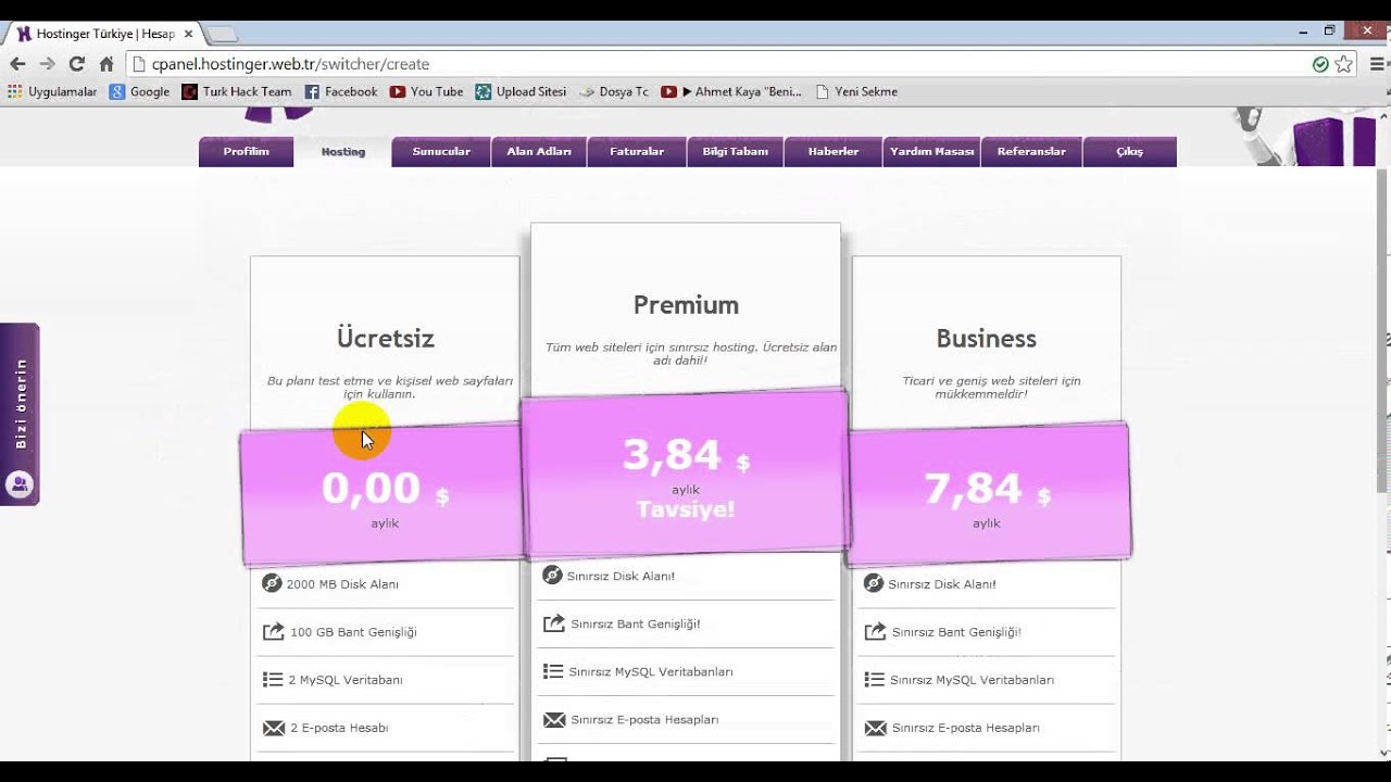 Bedava .Comlu Site Kurma - YouTube