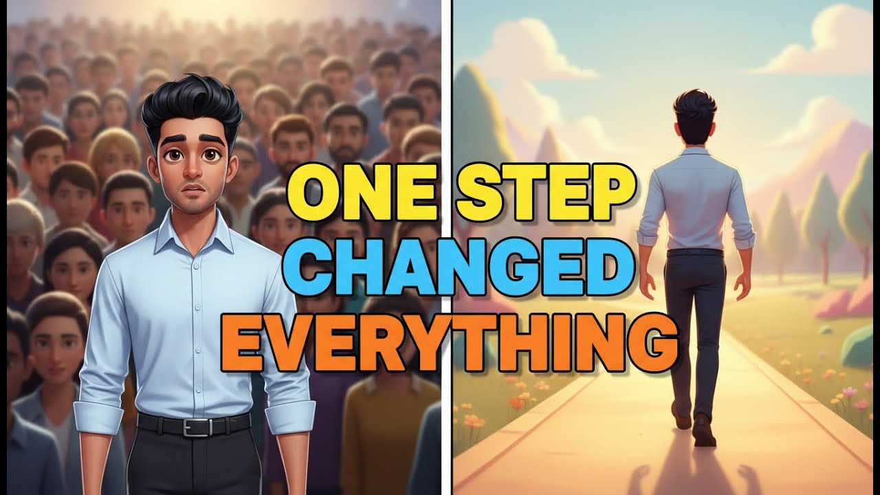 One Step Changed Everything | A Life Lesson Story - YouTube