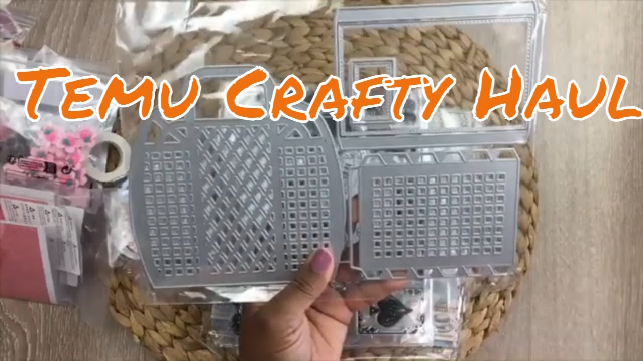 Come See My fabulous Temu Crafty Haul - YouTube