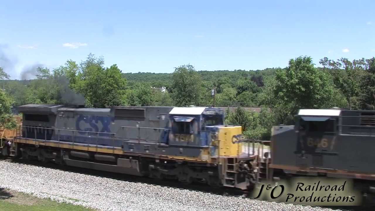 Norfolk Southern and CSX Action Around Pittsburgh - YouTube