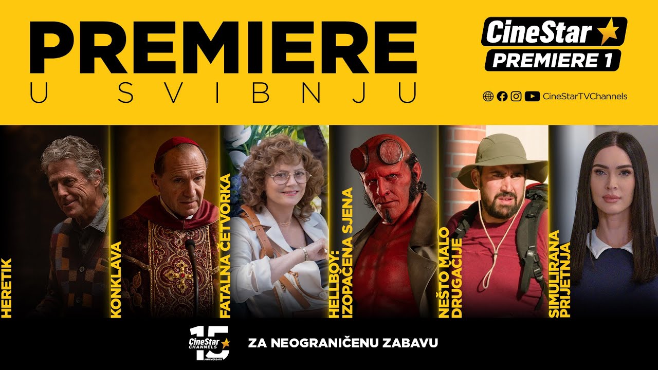 [HRV] CineStar Premiere u svibnju 2025. - YouTube
