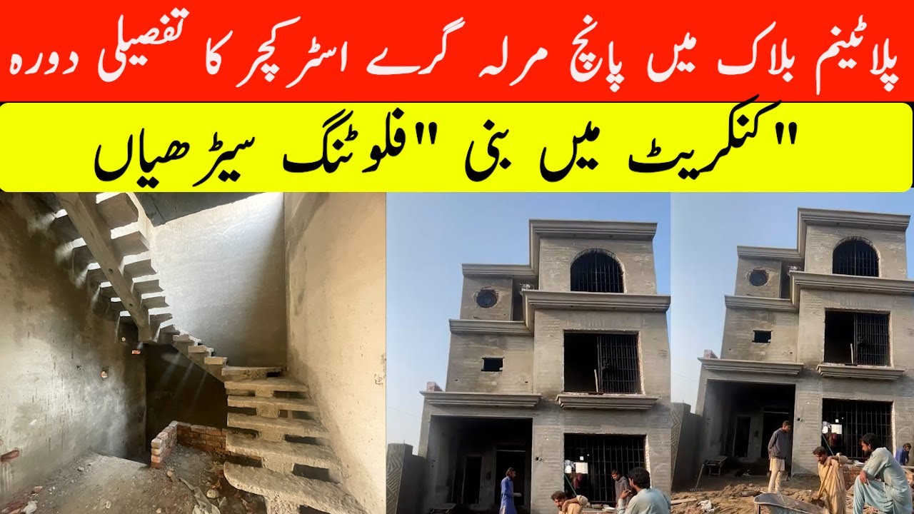 Parkview City Lahore | Visit of Construction Site | 5 Marla Classic ...