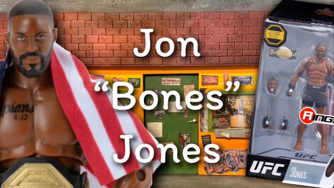 Jazwares 2020 Limited Edition UFC Jon “Bones” Jones Action Figure ...