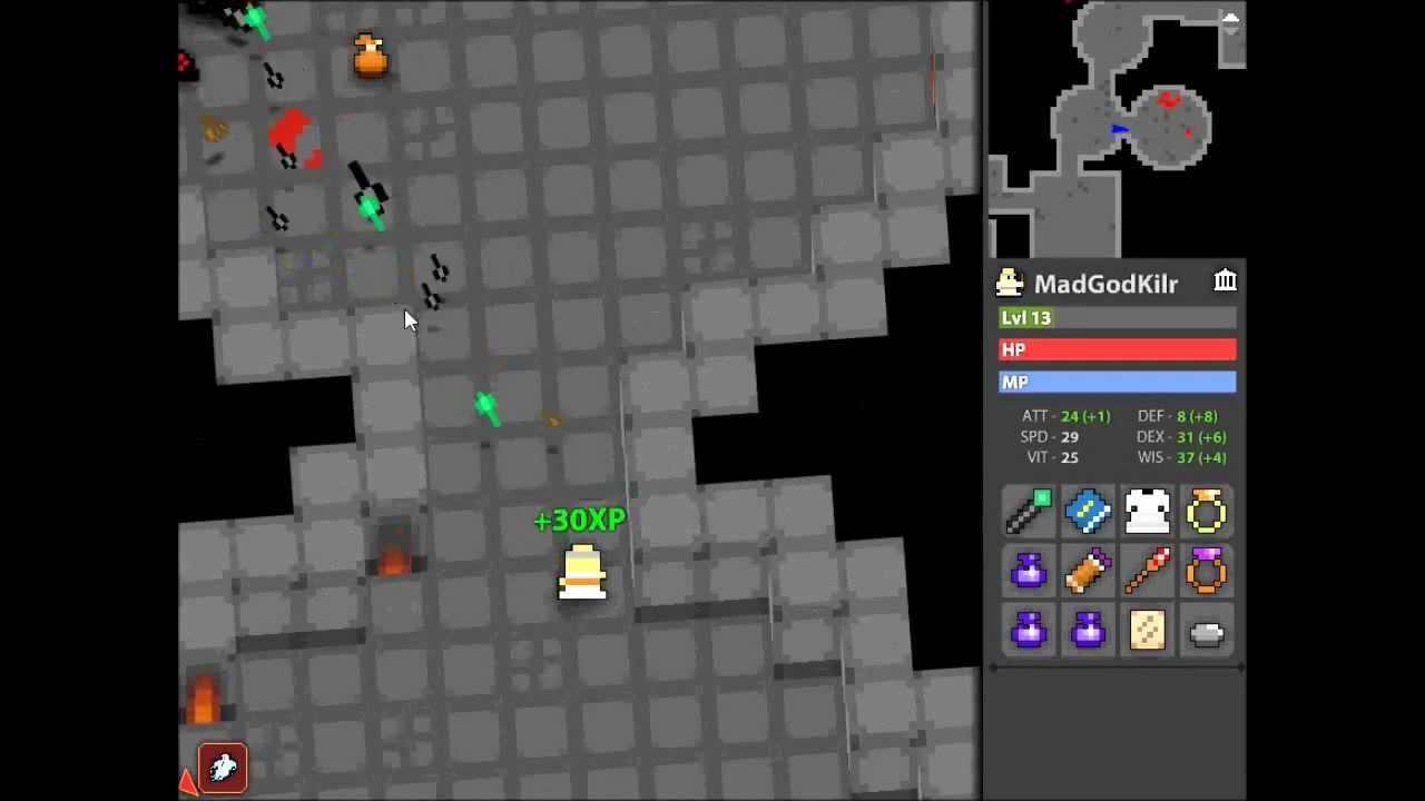 Rotmg- Soloing Undead Lair lvl 3 - YouTube