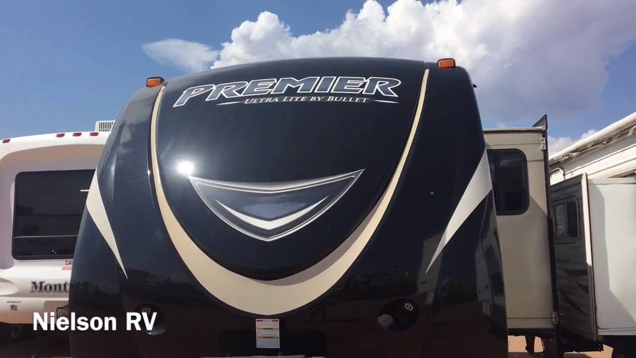 2015 Keystone RV Premier Ultra Lite 19FBPR - YouTube