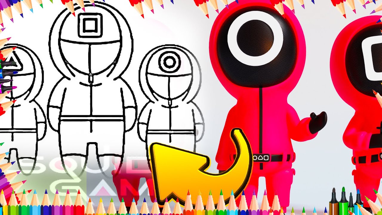 🎨 Welcome to the Squid Game 2 Coloring Series! 🎨 - YouTube