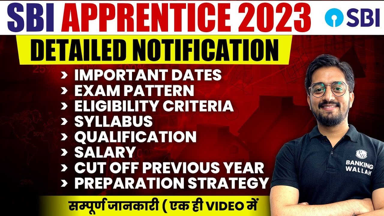 SBI APPRENTICE 2023 | EXAMS DATES | SALARY | EXAM PATTERN | SYLLABUS ...