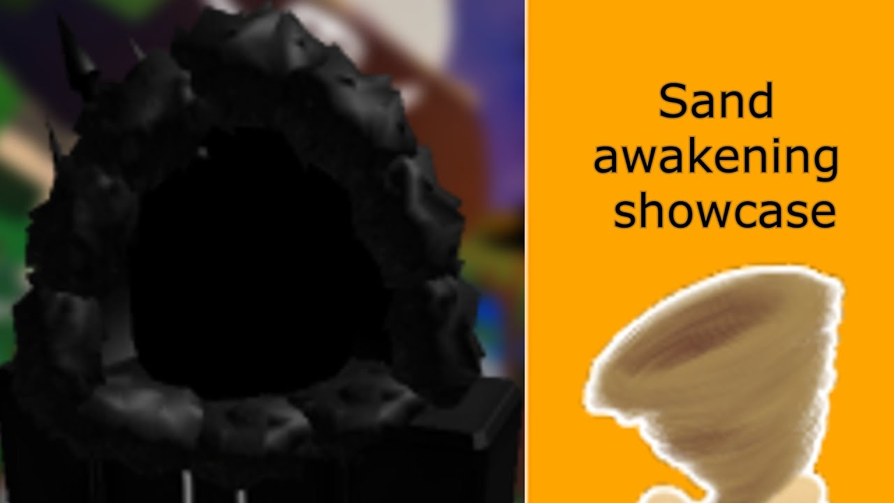 Sand awakening showcase - YouTube