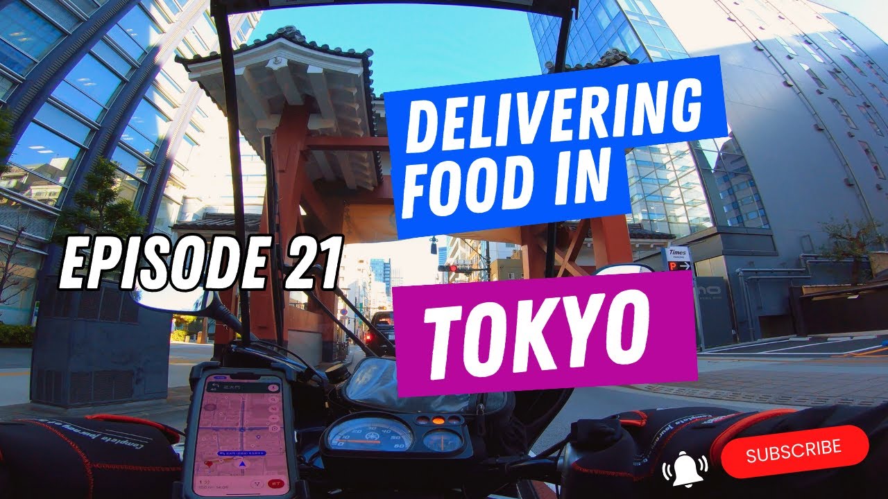 1,000 YEN PER DELIVERY 💴 TOKYO JAPAN FOOD DELIVERY EPISODE 21 - YouTube