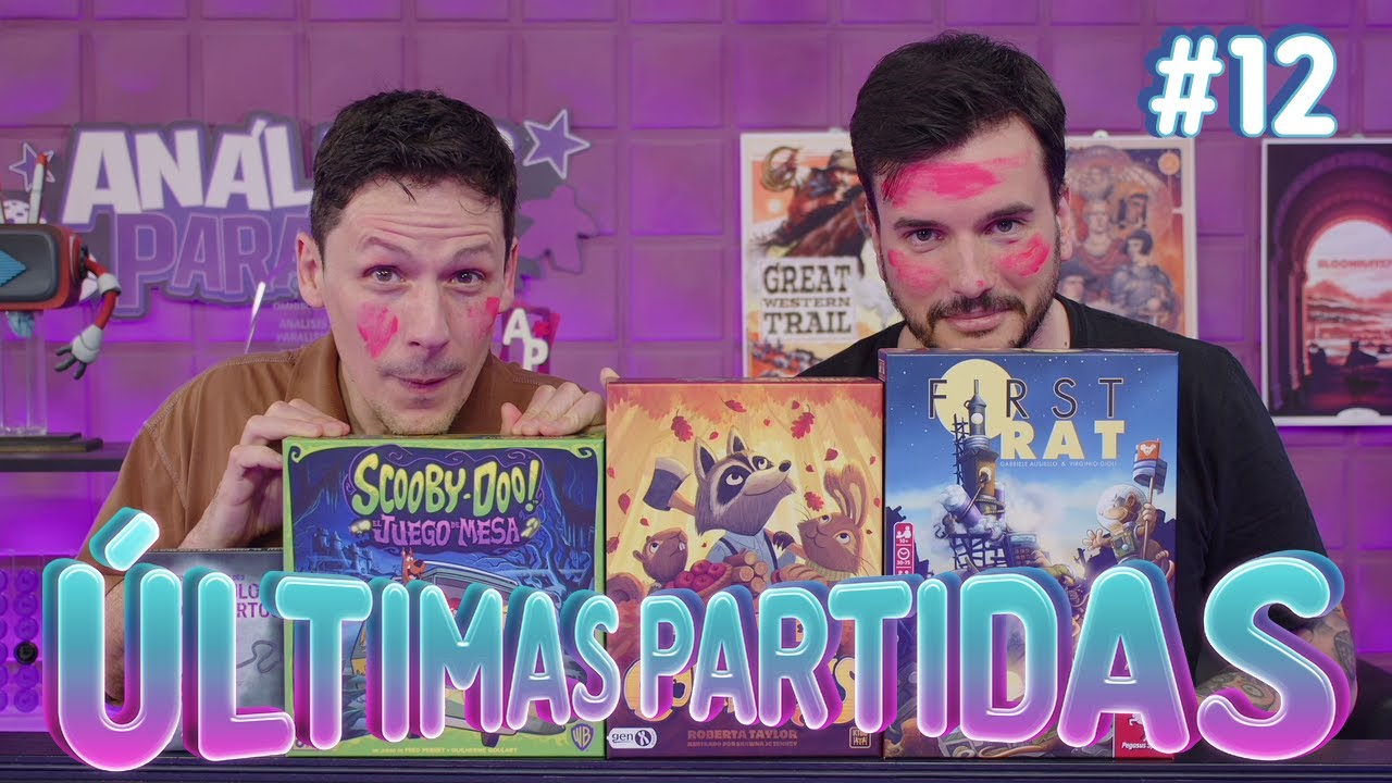 Últimas Partidas #12 - First Rat, Creature Comforts, Scooby-Doo! y 50 ...
