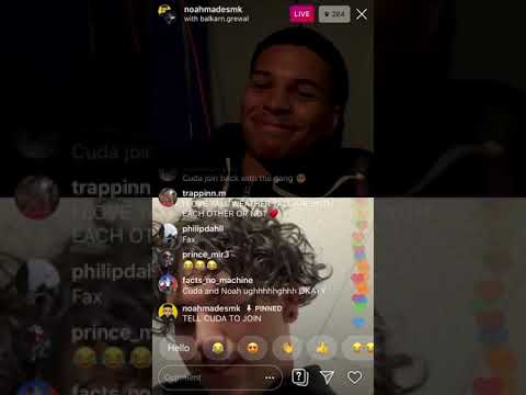 Noahmadesmk and cuda cash talk about beef 🚨🚨