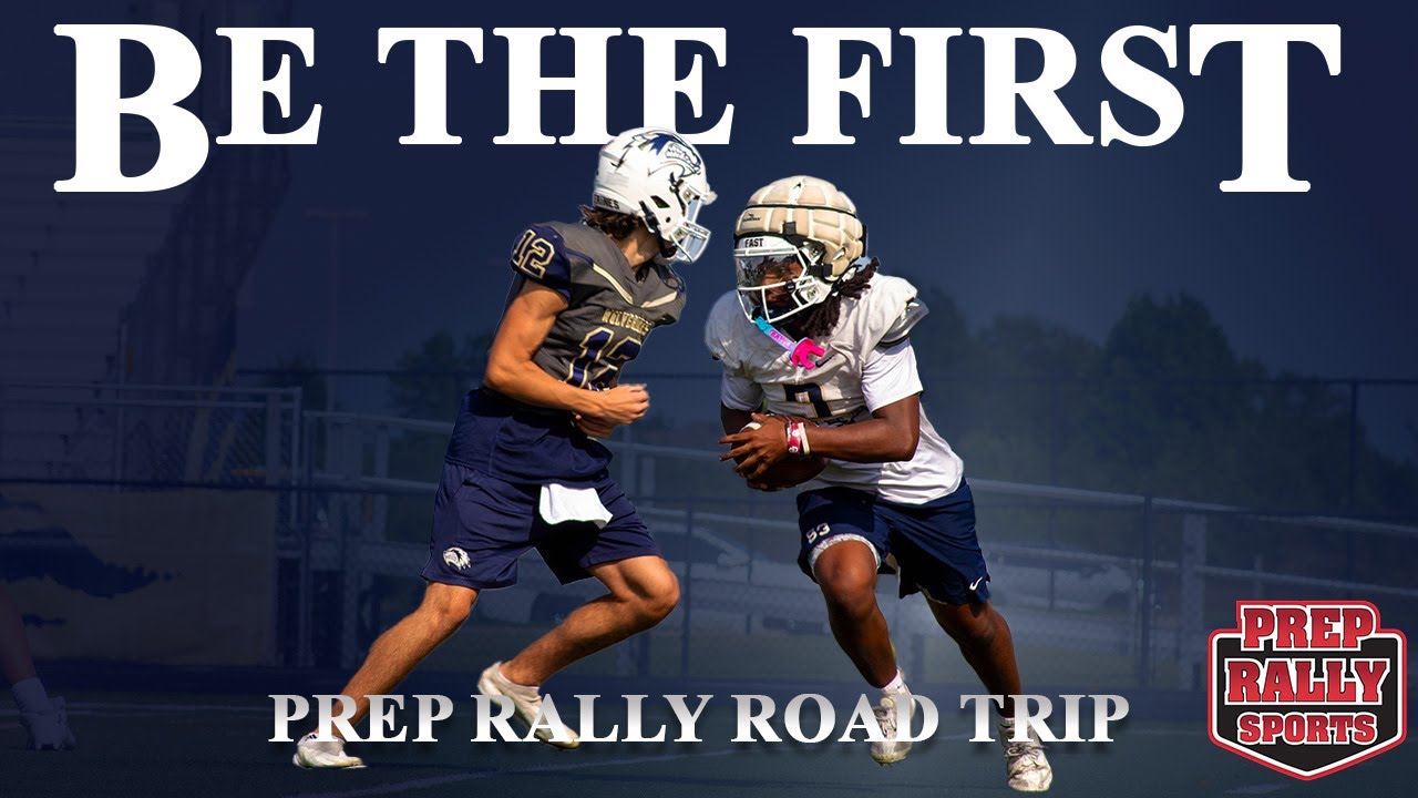 "Be The First" Bentonville West Football | Prep Rally Road Trip - YouTube