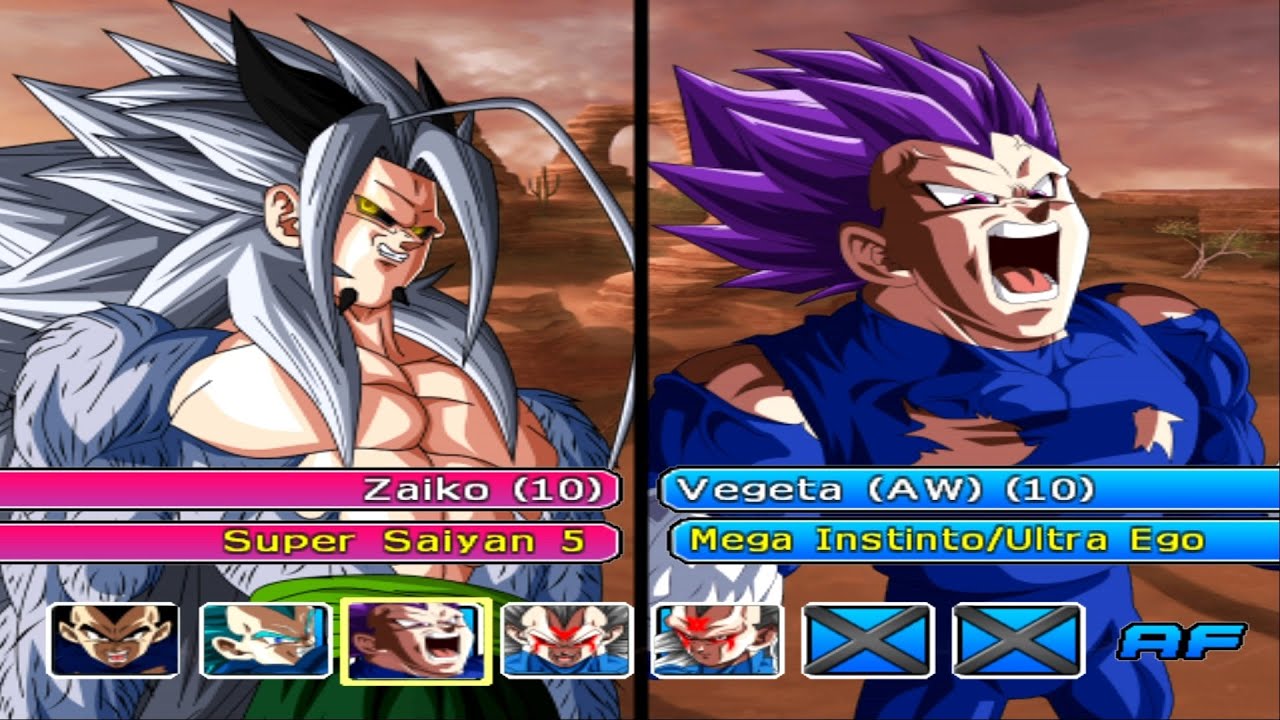 JHKUNO 89 vs MODS MAS CHETADOS SUPER 🔥 | ZAIKO SSJ 5 vs VEGETA MEGA ...