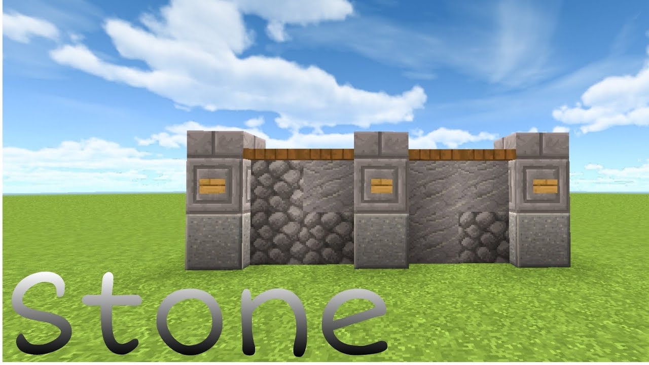 5 Simple Fences For Minecraft - YouTube