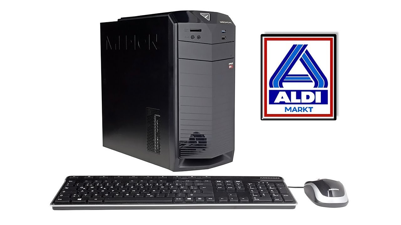 Medion Akoya E4000: Der neue Aldi-PC im Test - YouTube