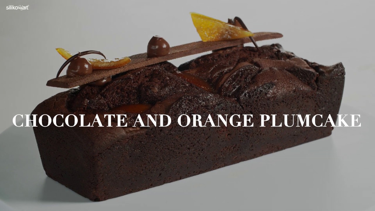 Silikomart recipes - 17 CHOCOLATE AND ORANGE PLUMCAKE - YouTube