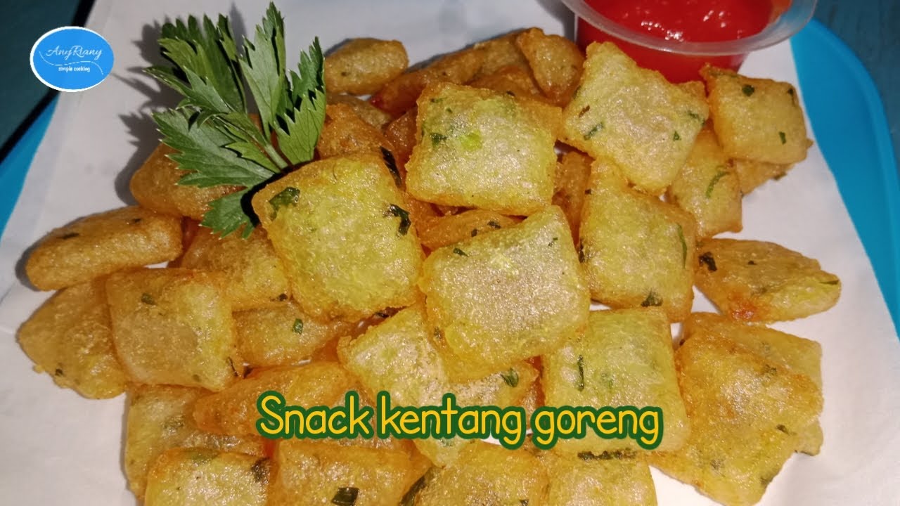 Snack KENTANG GORENG krispi , enaknya ,,renyah diluar lembut didalam ...