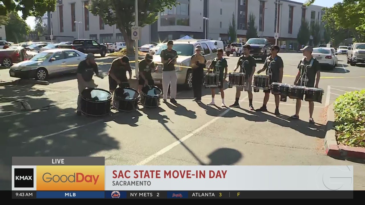 Sac State Move-In Day, 9am - YouTube