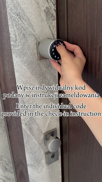 Zamek elektroniczny TTLock // How to use the TTLock - Downtown Apartments - YouTube