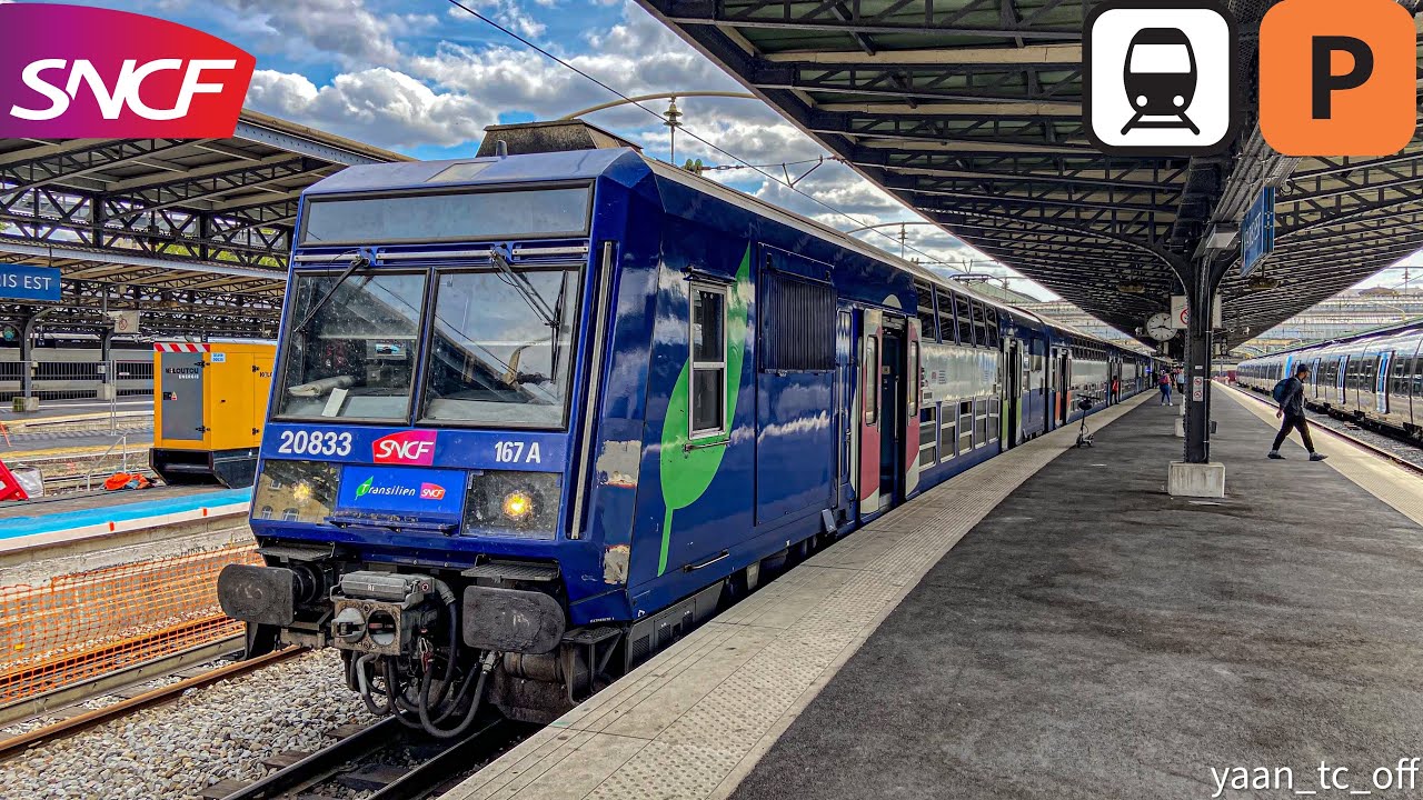 [ ADIEU À LA LIVRÉE TRANSILIEN SUR LES Z20500 DE LA LIGNE P - YouTube