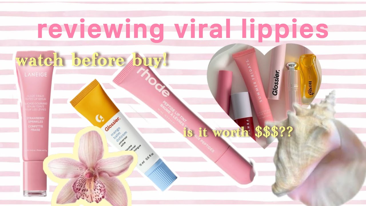 reviewing viral lippies! WATCH BEFORE BUY!+ranking, is it worth ...