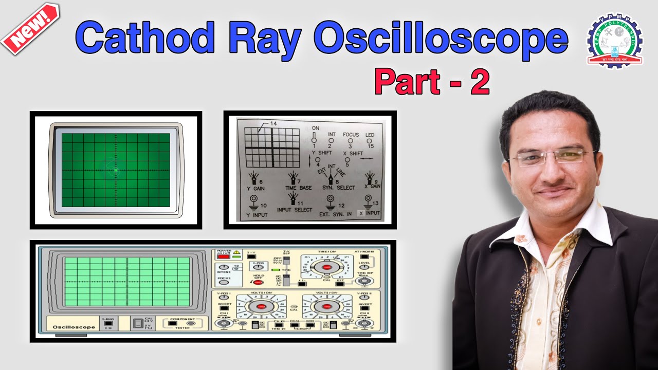Front panel layout of Cathode Ray Oscilloscope (CRO) - YouTube